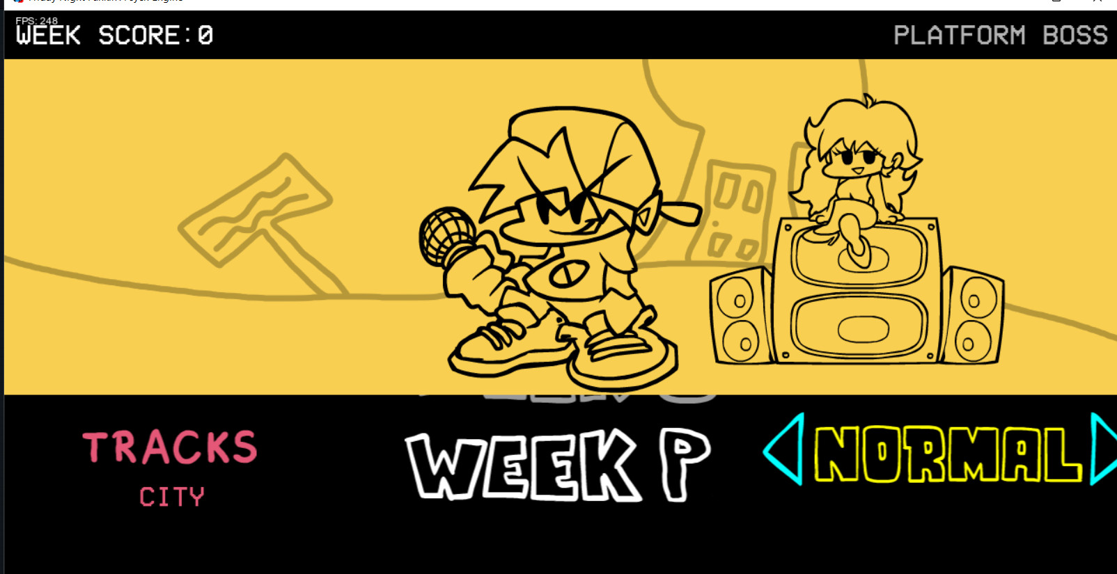 FNF VS Platform Boss Full Week [Friday Night Funkin'] [Mods]