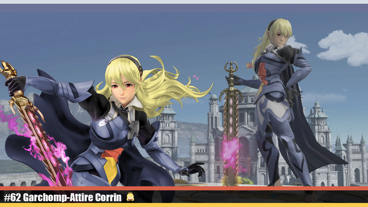 Garchomp-Attire Corrin Mod for Super Smash Bros. Ultimate | SSBU Mods