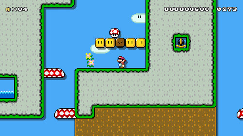 SMW Beach Theme Mod for Super Mario Maker for Nintendo 3DS | SMM3DS Mods