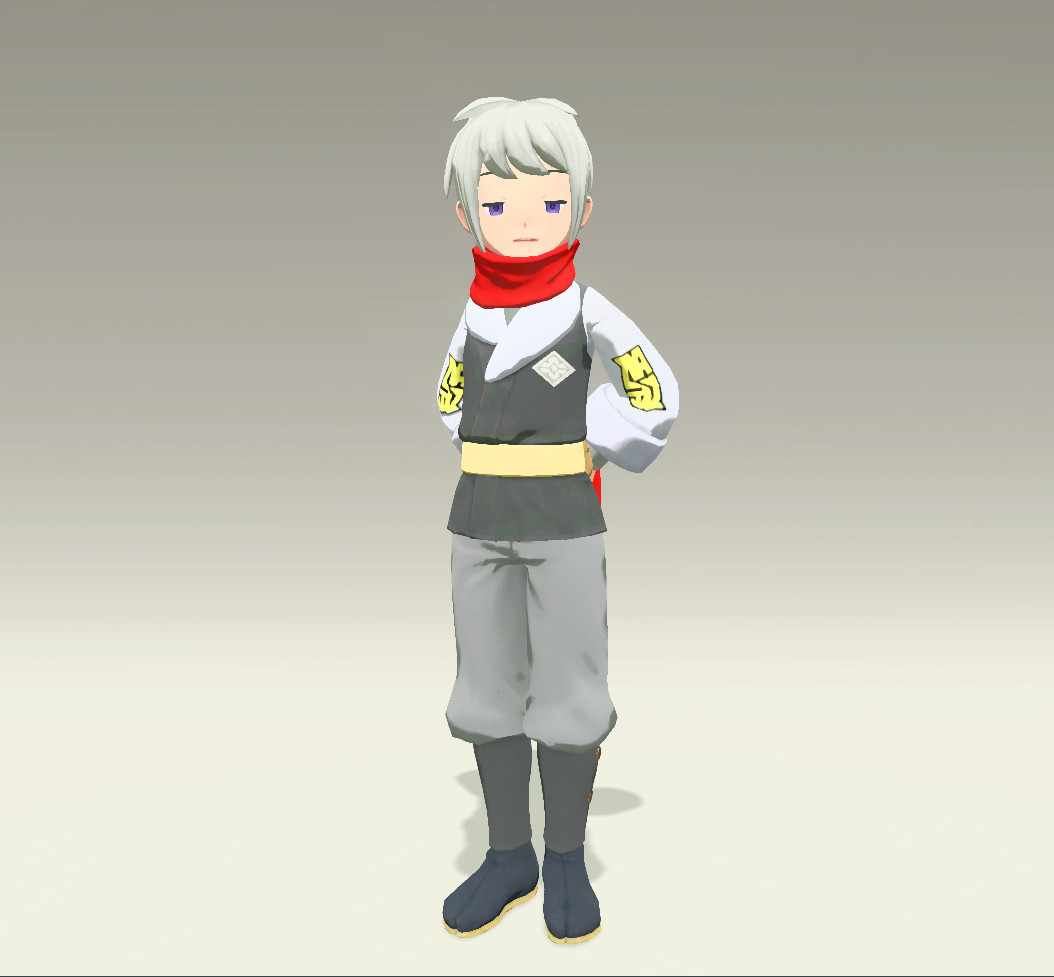 Black & White Survey Corps Addon Mod for Pokémon Legends: Arceus | PLA Mods