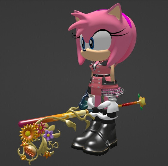Kairi-inspired Amy Mod for Sonic Adventure DX | SADX Mods