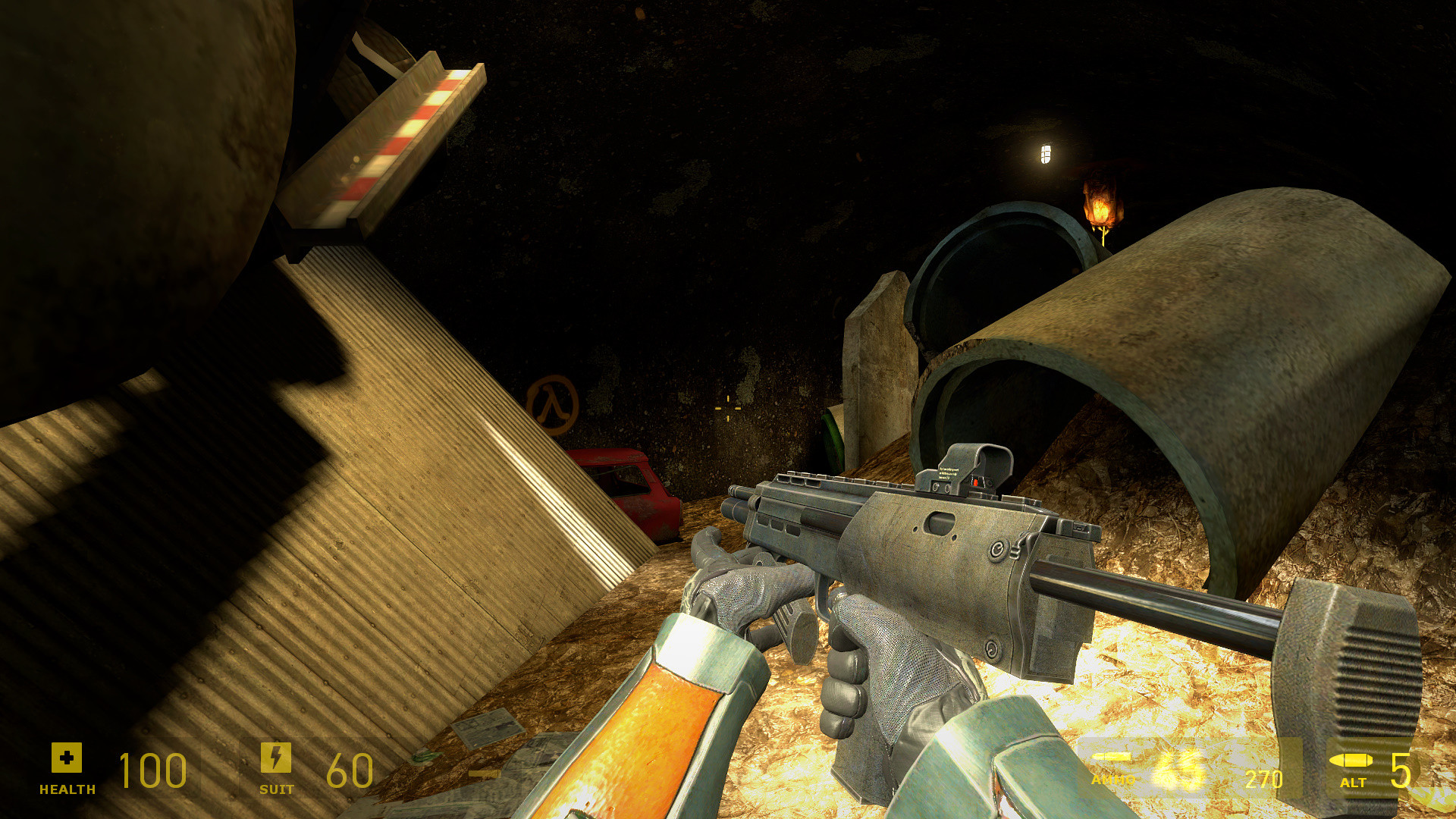 Juniez' SMG with Extended Stock for PROJECT HL2 Mod for Half-Life 2 ...