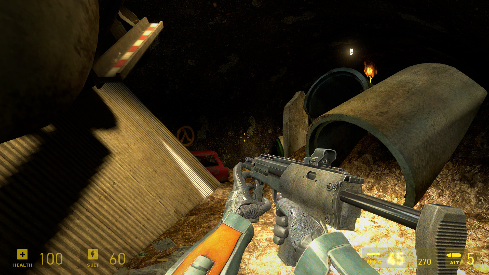 Juniez' SMG with Extended Stock for PROJECT HL2 Mod for Half-Life 2 ...
