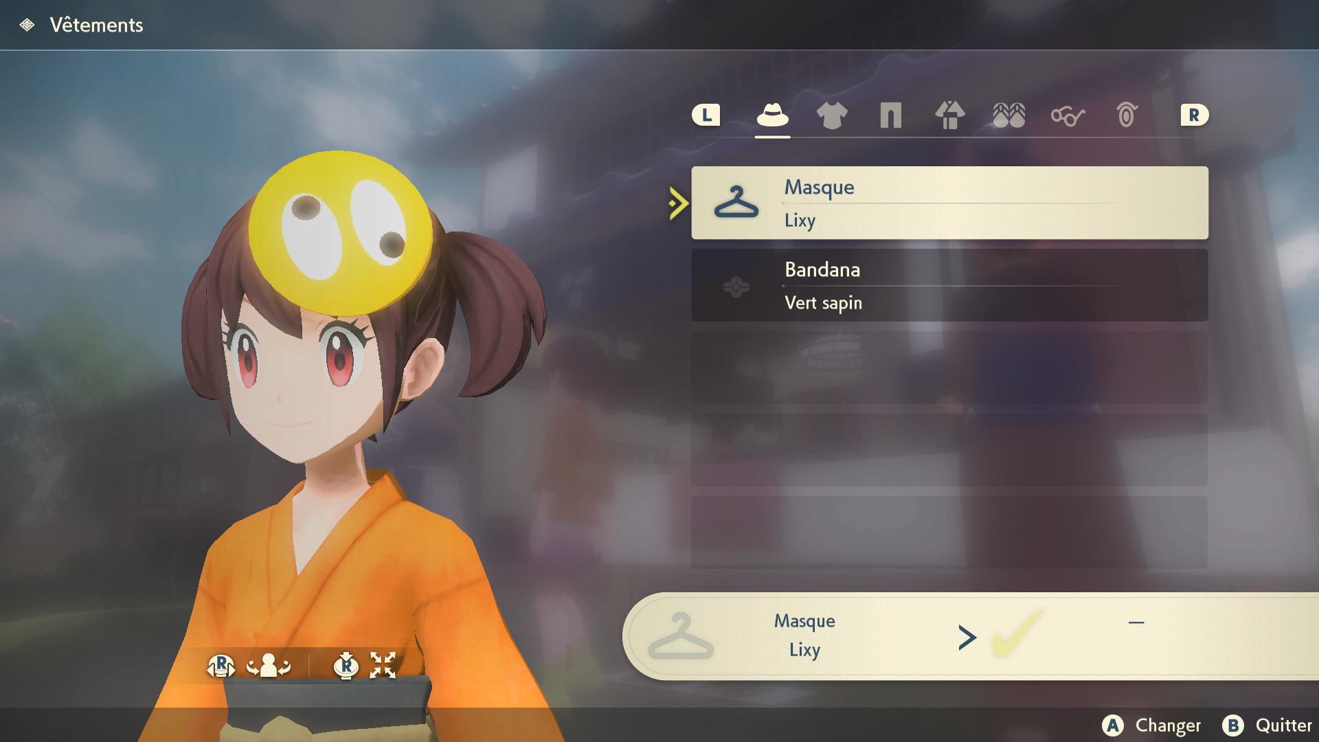 Monogatari Serie Ononoki Mask Mod for Pokémon Legends: Arceus | PLA Mods