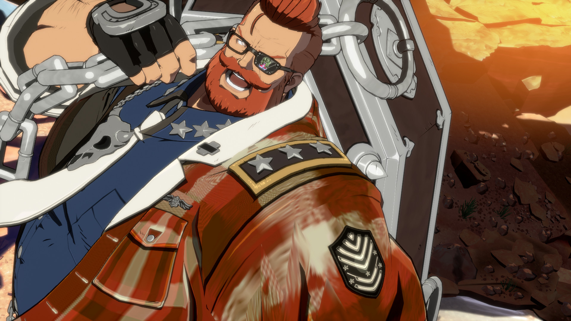 Alex YIIK over Goldlewis Dickinson Mod for GUILTY GEAR -STRIVE- | GGST Mods