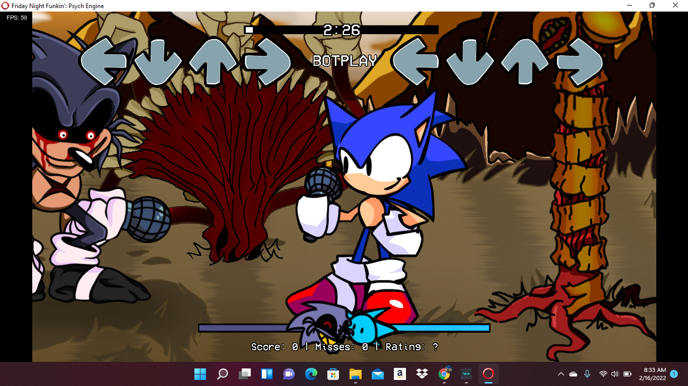 Playable TOSM Sonic (psych engine only) Mod for Friday Night Funkin ...