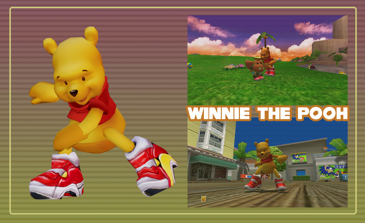 Winnie the Pooh Mod for Sonic Adventure 2 | SA2 Mods