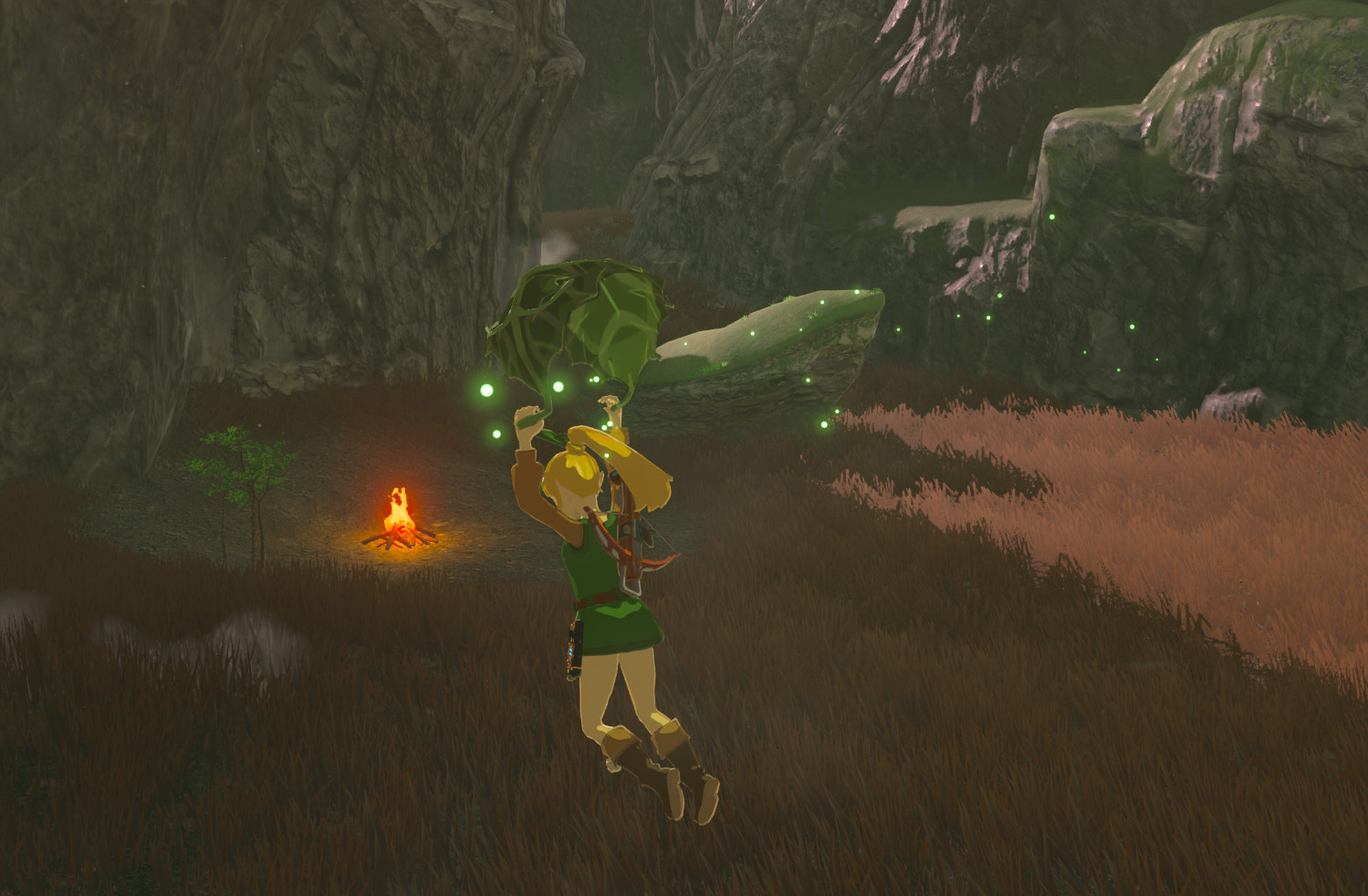 Wind Waker Magic Korok Glider Mod for The Legend of Zelda: Breath of ...