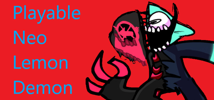 Playable Neo Lemon Demon (psych only) [Friday Night Funkin'] [Mods]
