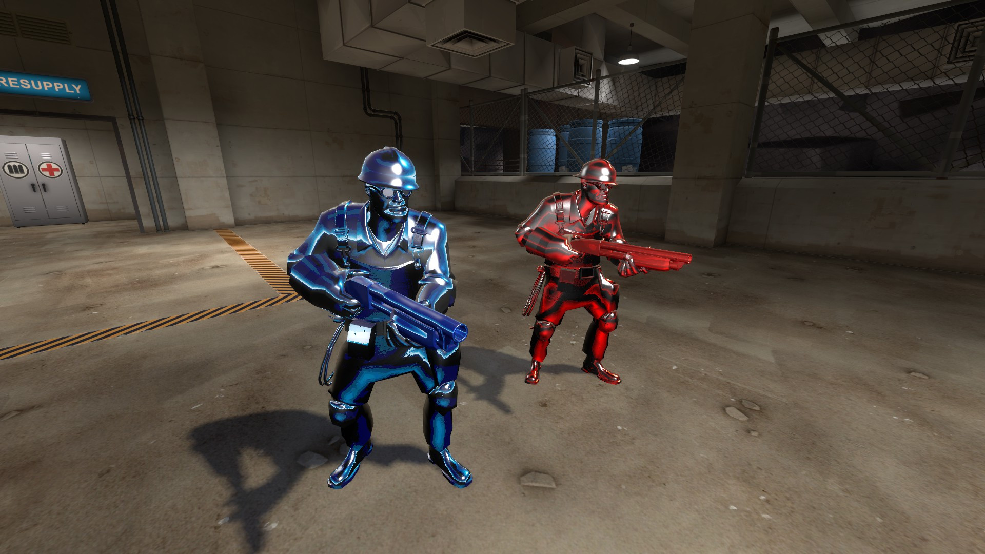 Metallic Ubers For Engineer Mod for Team Fortress 2 | TF2 Mods