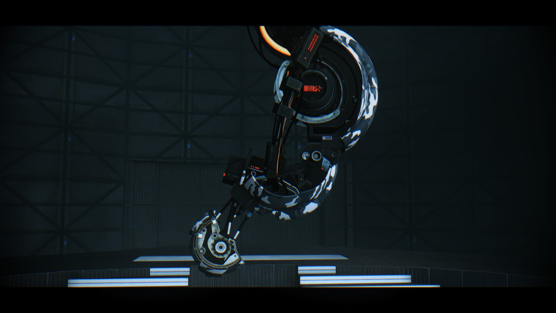 GLaDOS with arctic camouflage Mod for Portal 2 | P2 Mods
