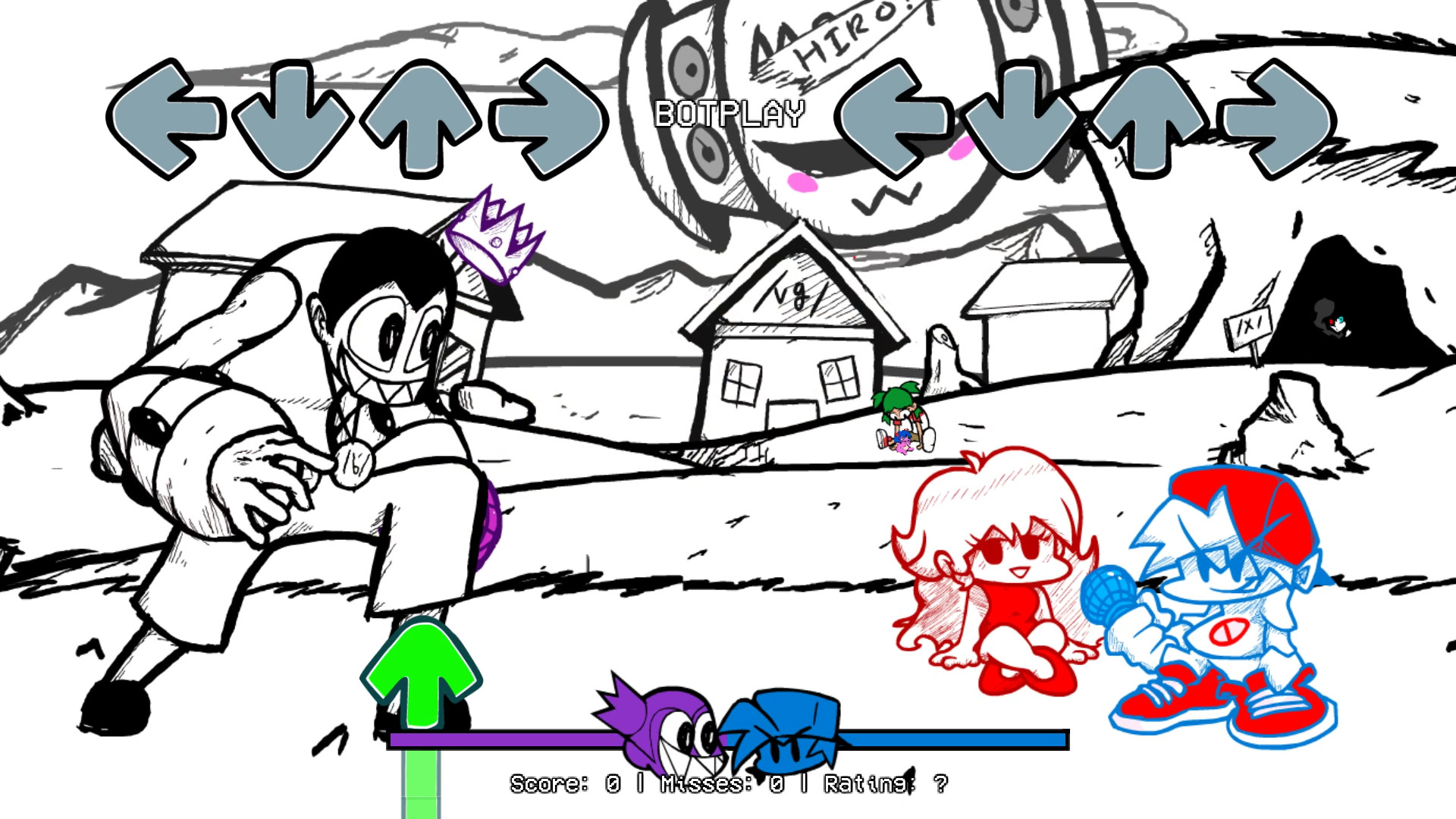 [VS /v/-tan] Cancerous Rage Mod for Friday Night Funkin' | FNF Mods