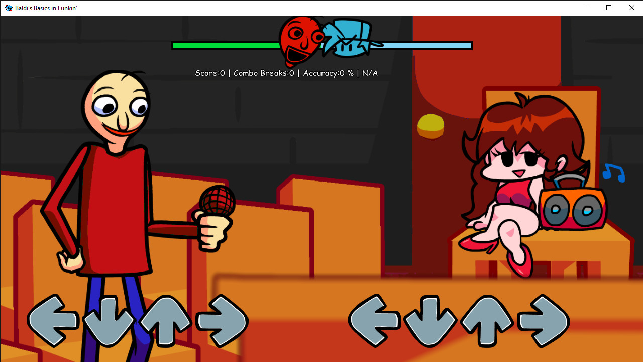 Baldi's Basics Back to Funkin' Reskin Mod for Friday Night Funkin ...