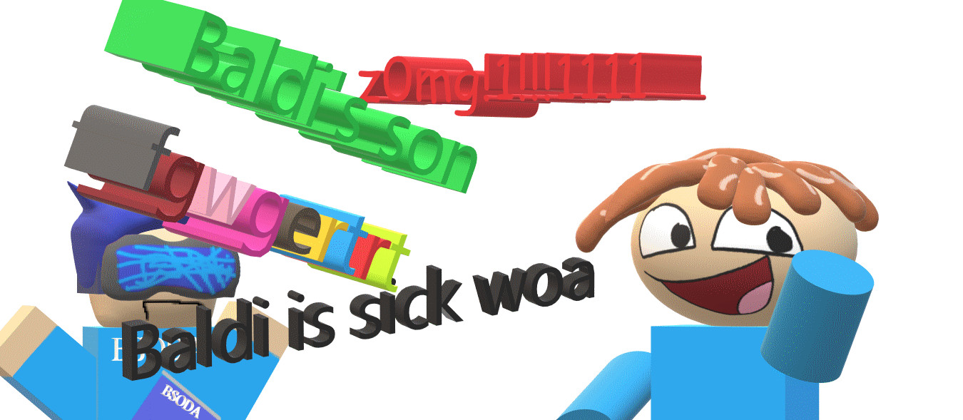 Baldi's sick Mod for Baldi's Basics | Baldi Mods