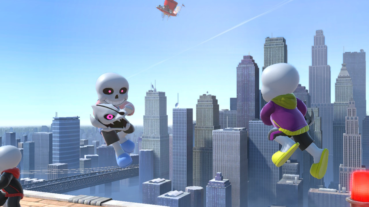 Sans Mii (Omega Extra Recolors) Mod for Super Smash Bros. Ultimate ...