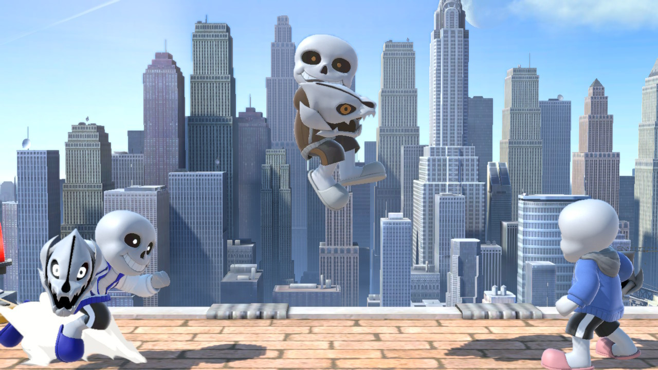 Sans Mii (Omega Extra Recolors) Mod for Super Smash Bros. Ultimate ...