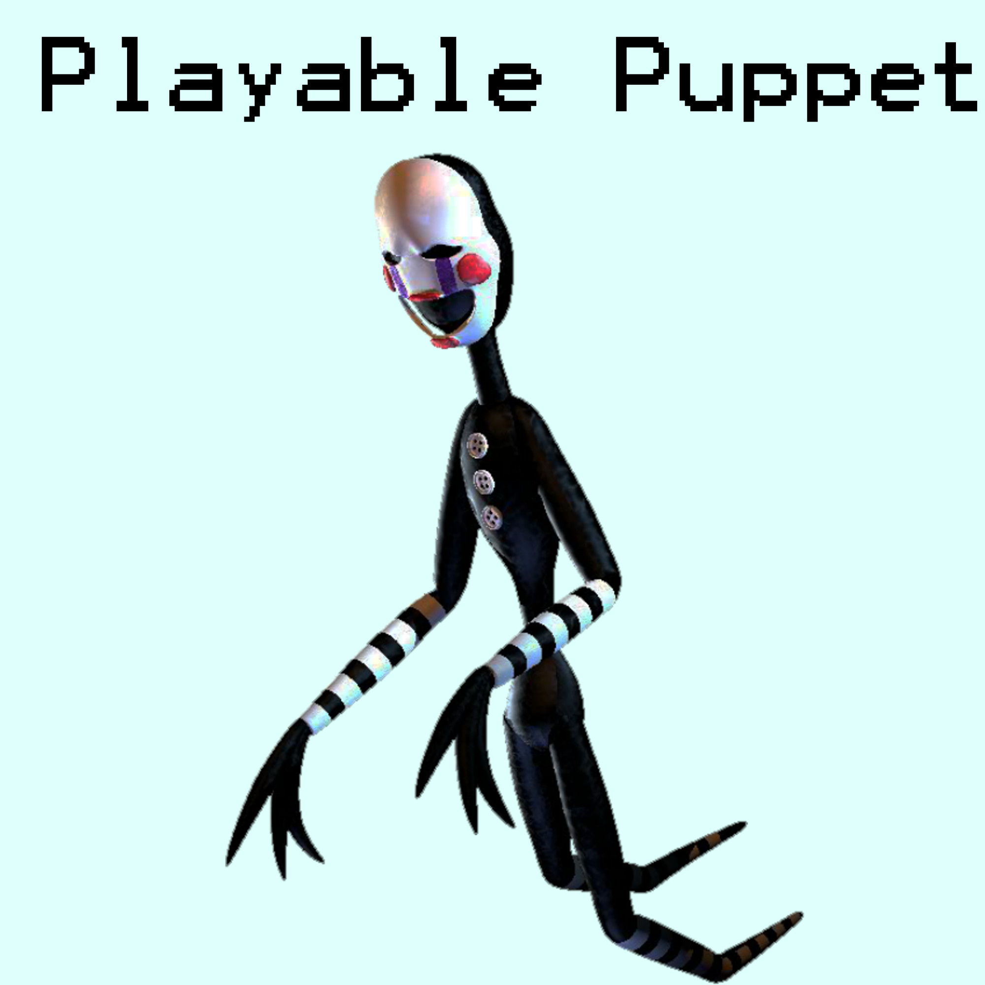 Playable Puppet Mod for Friday Night Funkin' | FNF Mods