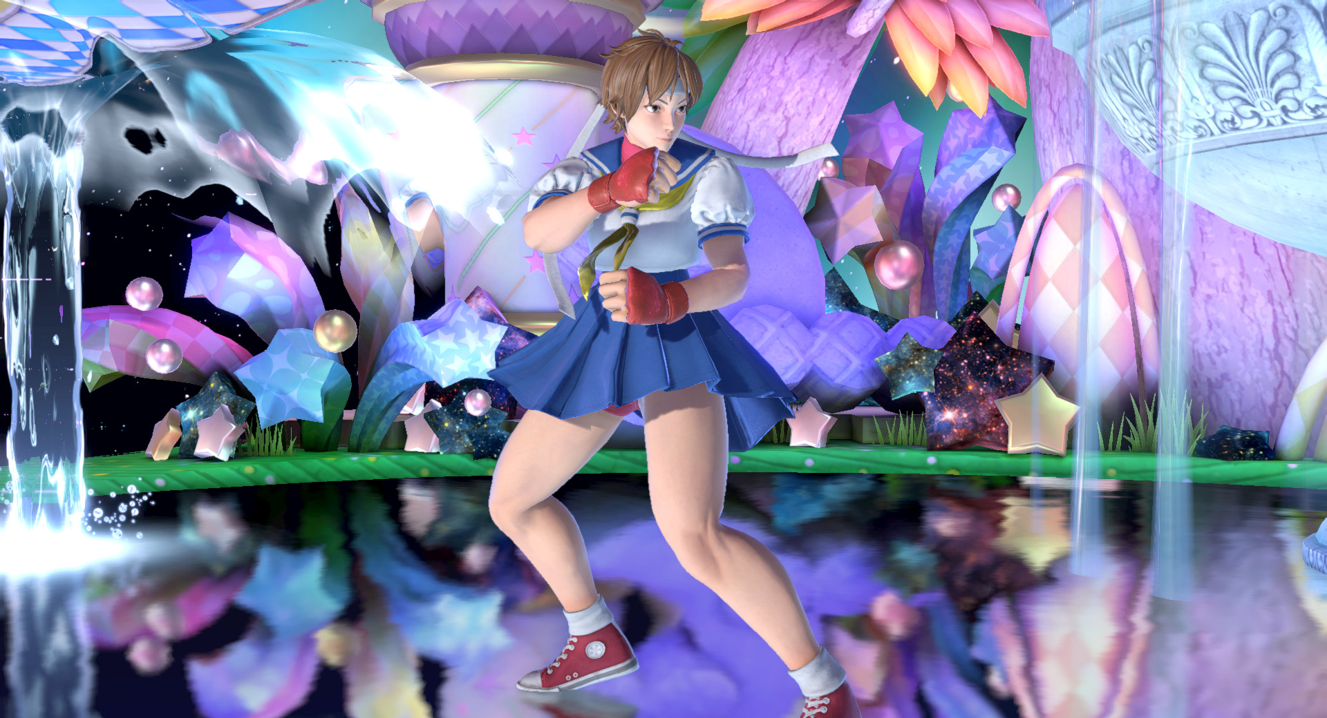 Sakura (Street Fighter V) Mod for Super Smash Bros. Ultimate | SSBU Mods