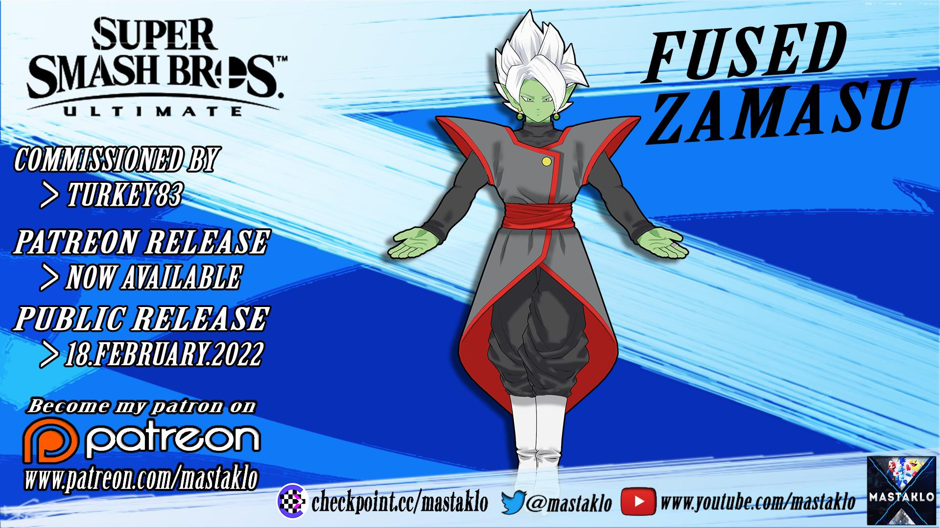 Fused Zamasu Mod for Super Smash Bros. Ultimate | SSBU Mods
