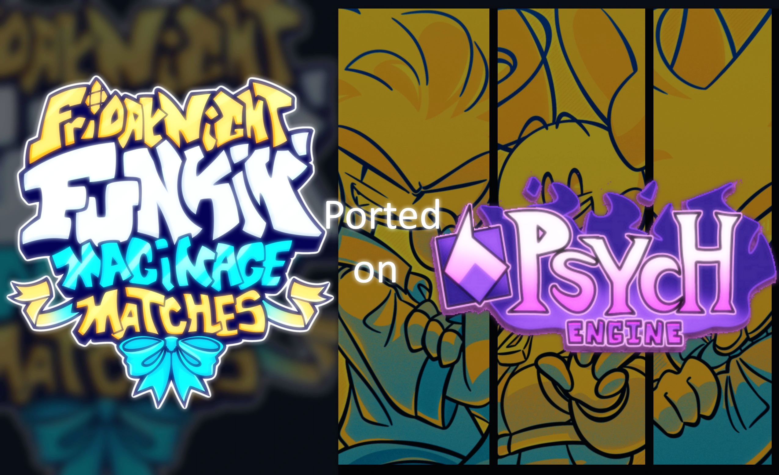 maginage matches(Psych Engine) Port) Mod for Friday Night Funkin' | FNF ...