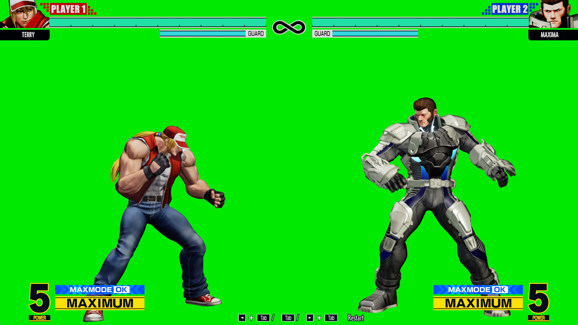 Green Screen on All Stages Mod for The King of Fighters XV | KoFXV Mods