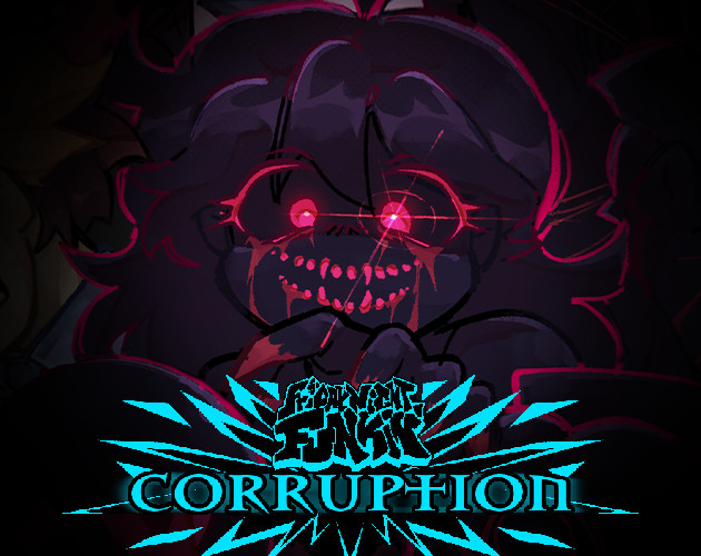 bf corrupted pixel over bf Mod for Friday Night Funkin' | FNF Mods