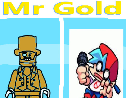 Vs. Mr Gold (V2) Mod for Friday Night Funkin' | FNF Mods