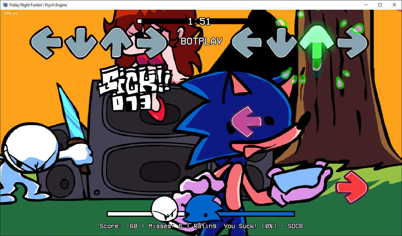 Sunky V.S Angry Man [Friday Night Funkin'] [Mods]