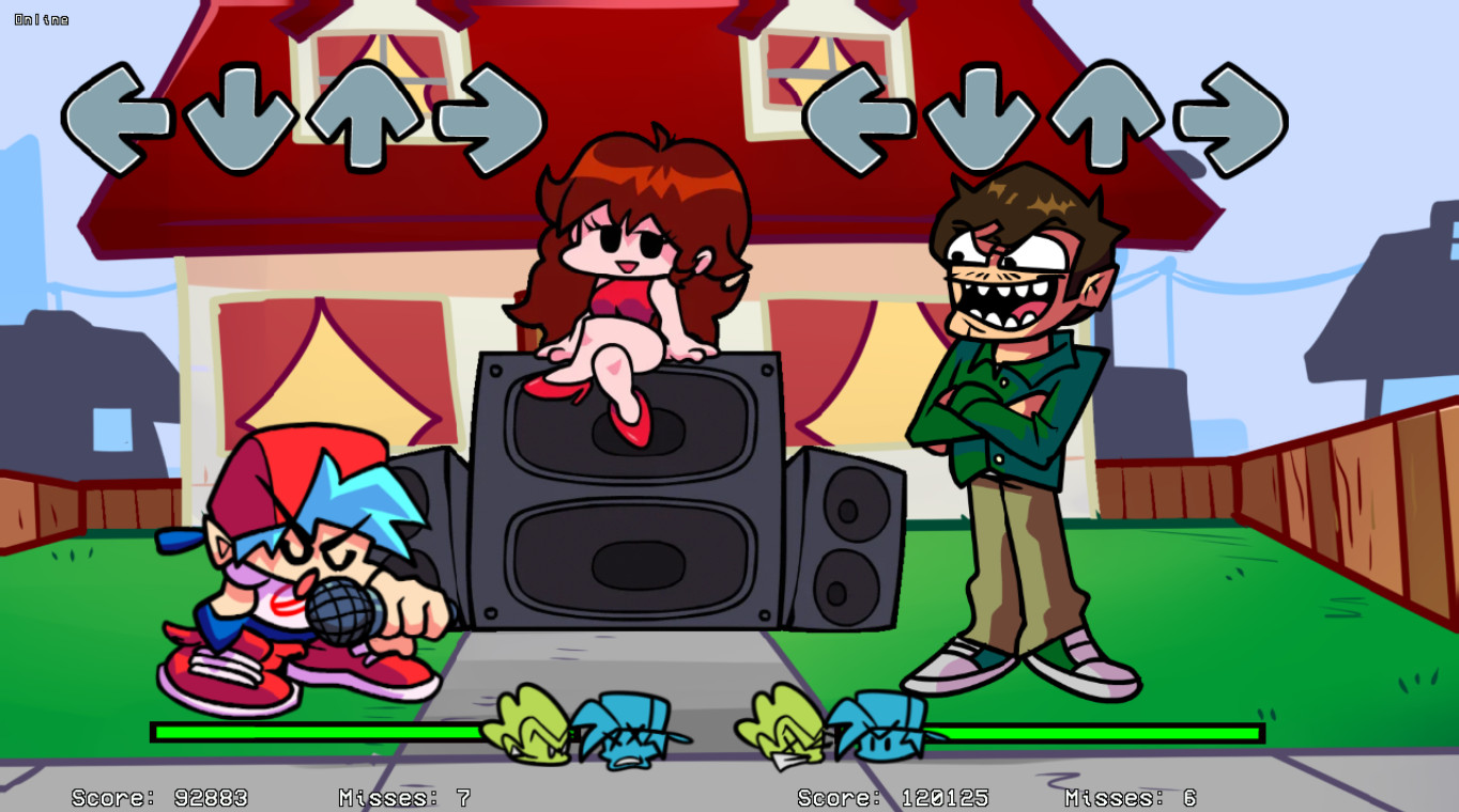 FNF ONLINE VS PLUS | Songs + Characters Mod Pack. Mod for Friday Night ...