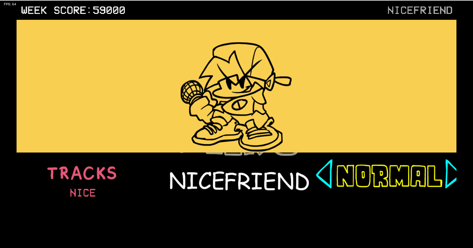 fnf vs nicefriend (Bug fix) [Friday Night Funkin'] [Mods]