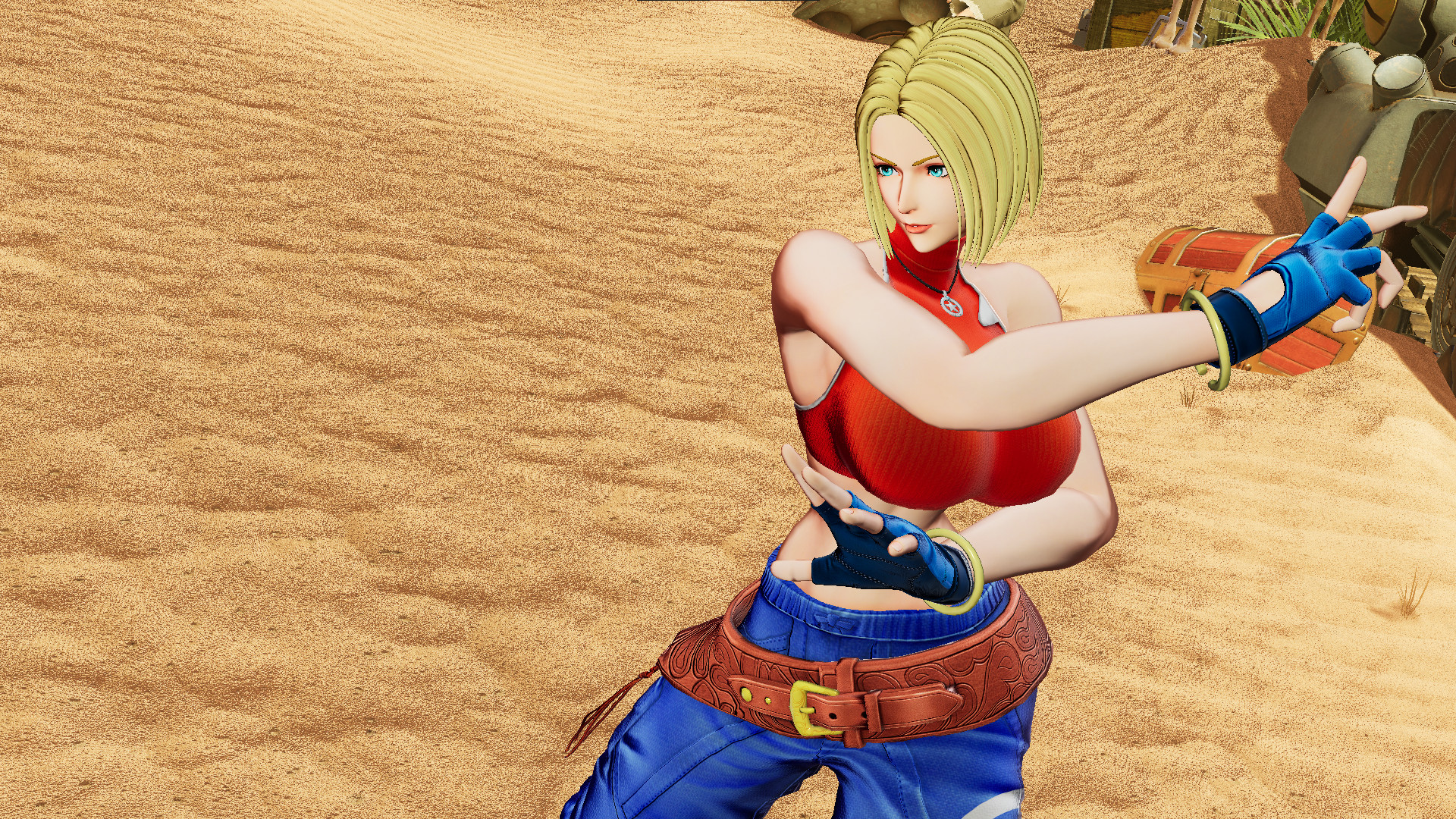 Modified Proportions for Blue Mary Mod for The King of Fighters XV ...