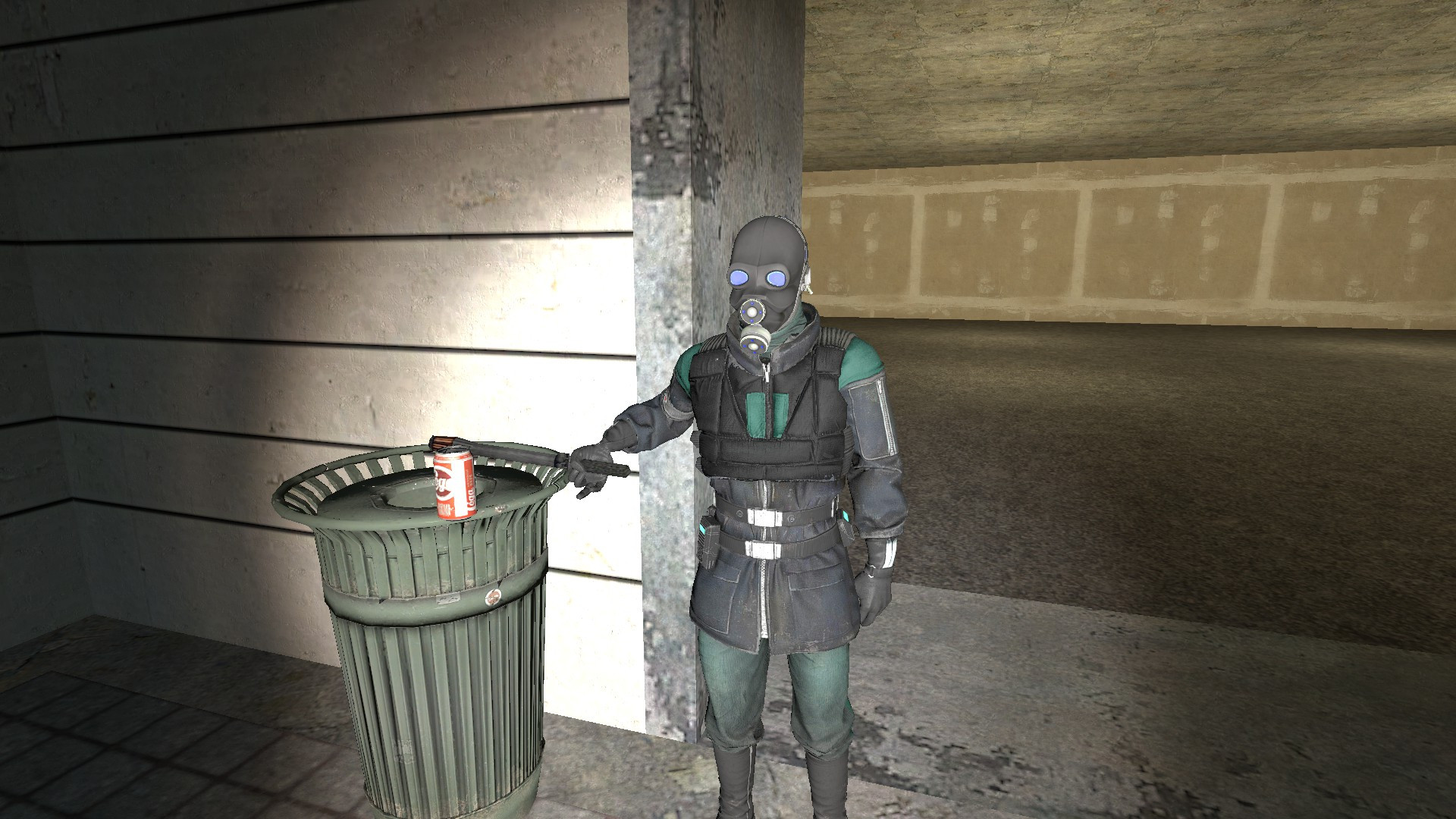 HL:A City-8 Metrocop and Barney [Half-Life 2] [Mods]