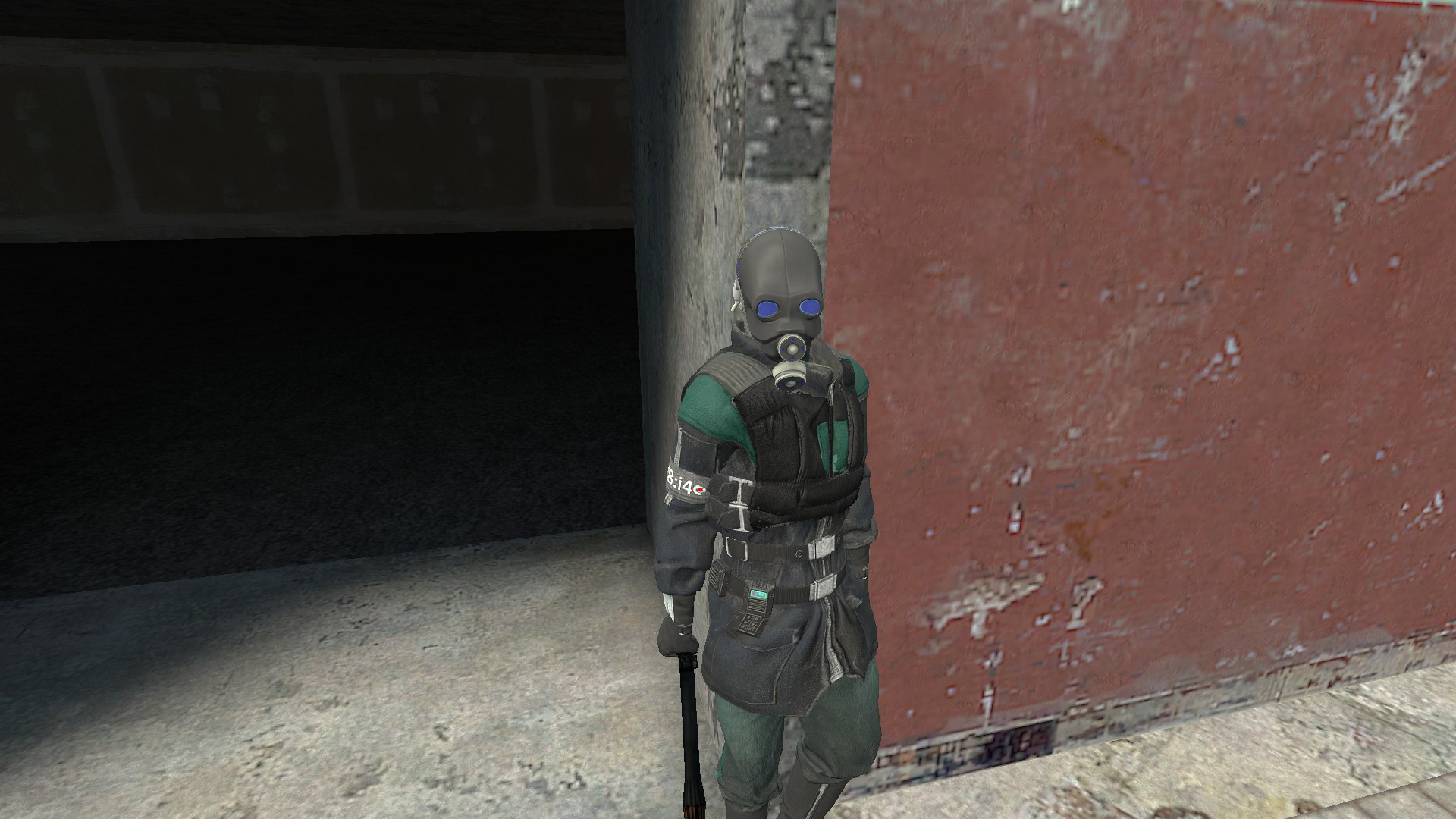 HL:A City-8 Metrocop and Barney Mod for Half-Life 2 | HL2 Mods