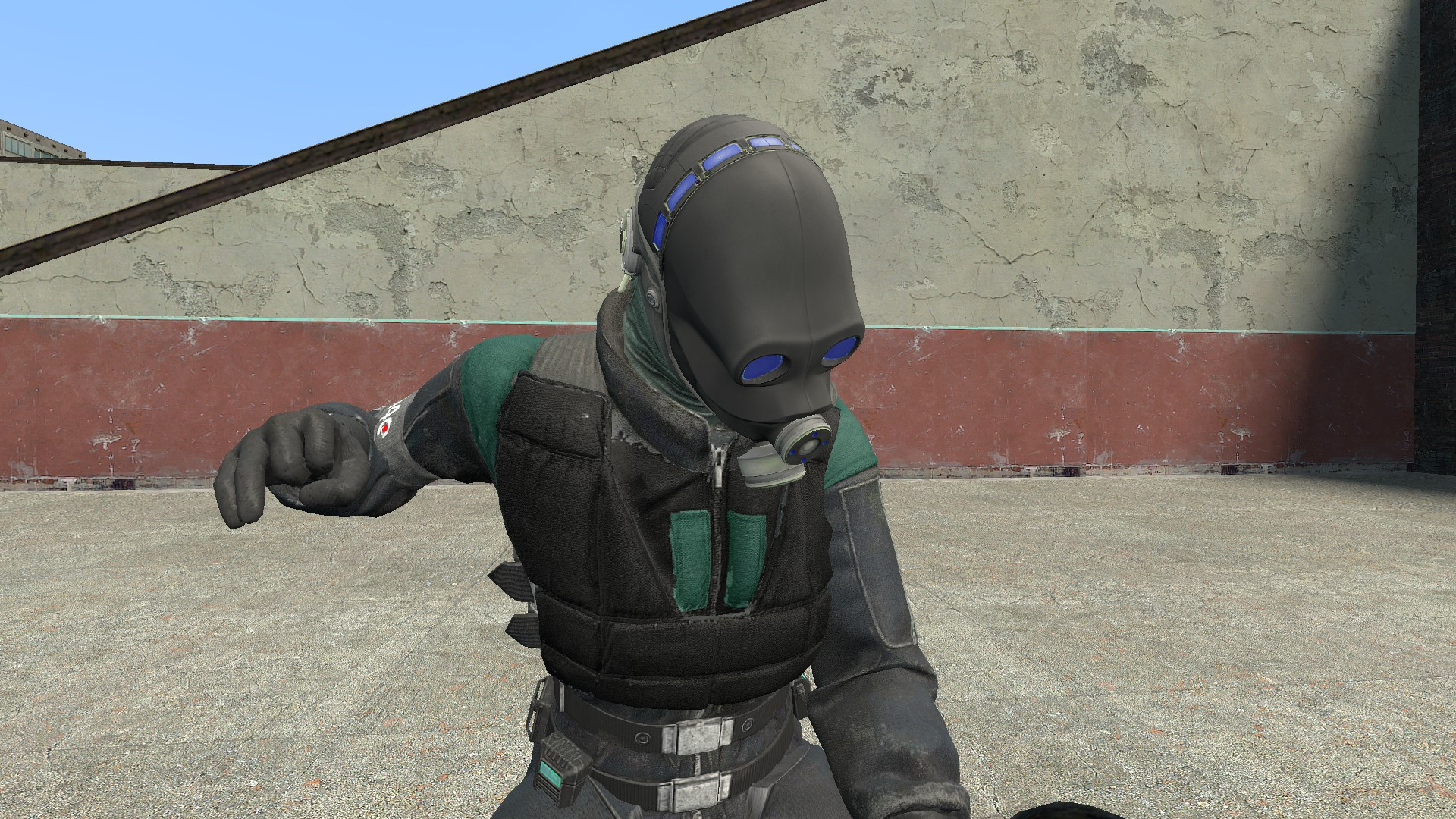 HL:A City-8 Metrocop and Barney Mod for Half-Life 2 | HL2 Mods