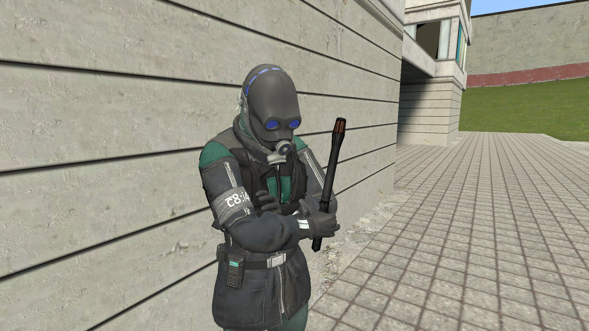 HL:A City-8 Metrocop and Barney Mod for Half-Life 2 | HL2 Mods