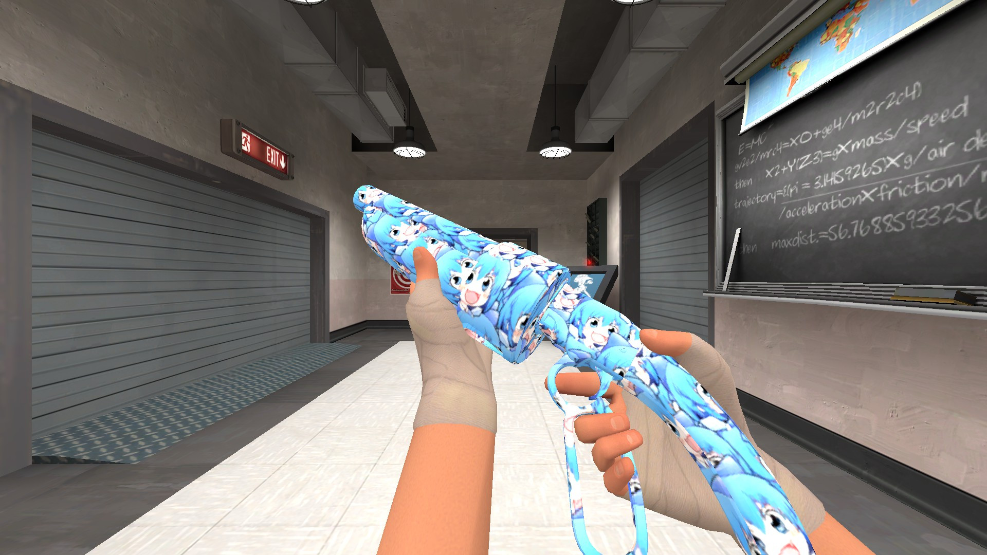 Cirno scattergun Mod for Team Fortress 2 | TF2 Mods