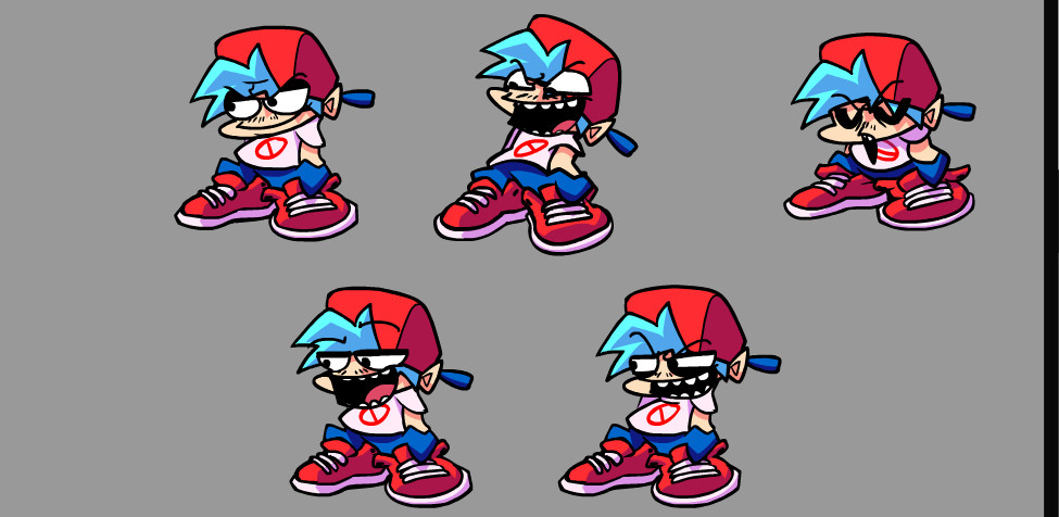 Boyfriend Eduardo Skin [Friday Night Funkin'] [Mods]