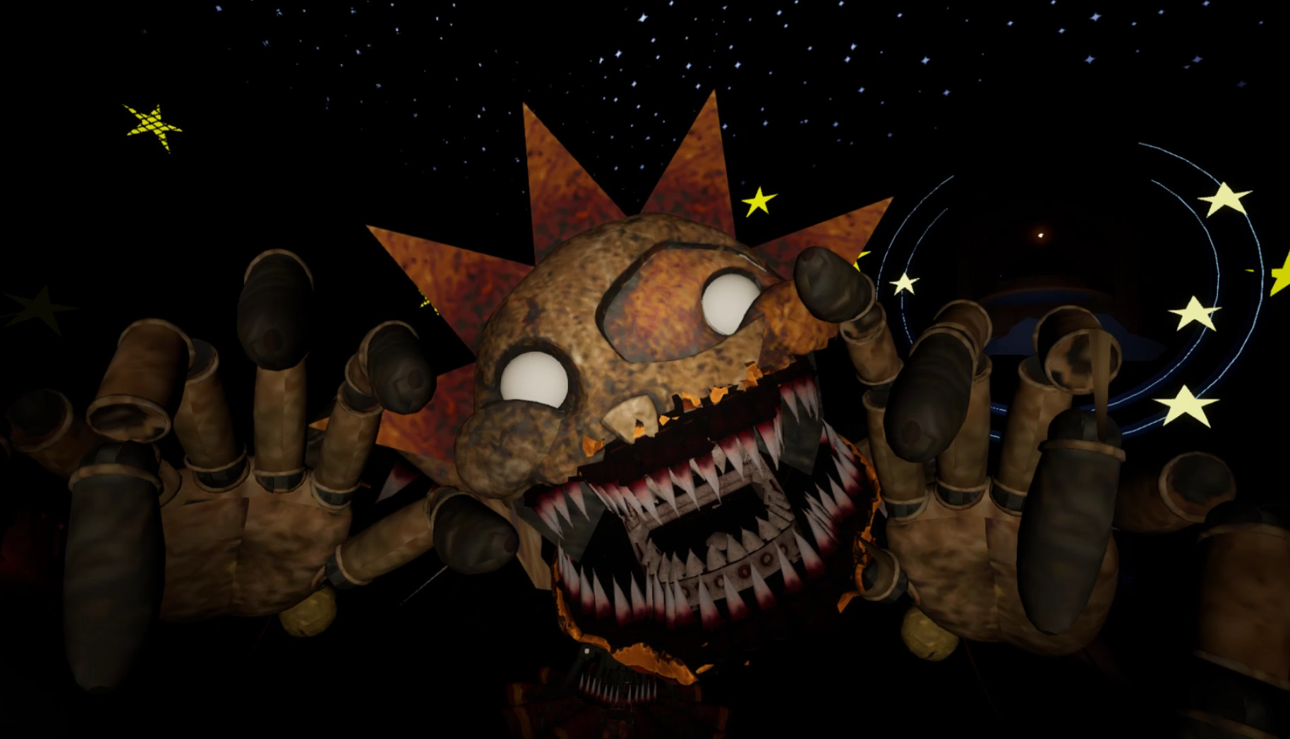 Sun tranforms into Nightmare Sun! Mod for Five Nights at Freddy's ...