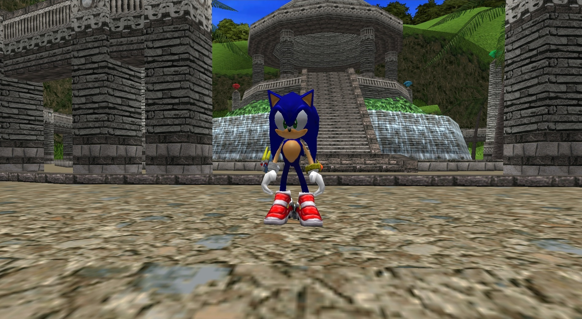 SA2 Past Garden Mod for Sonic Adventure 2 | SA2 Mods