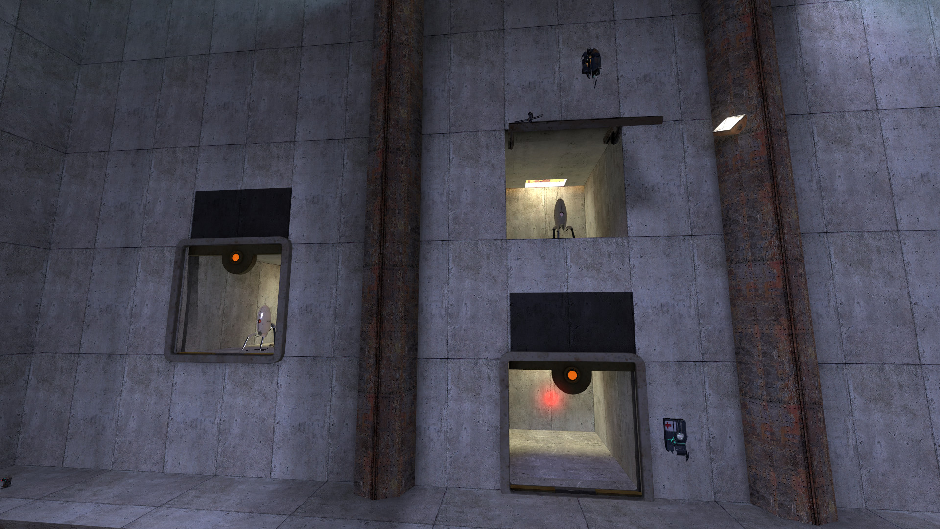 dm_portal_hall2_b2 Mod for Half-Life 2: Deathmatch | HL2:DM Mods