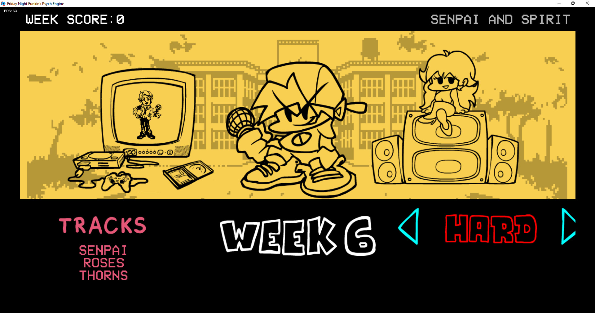 Vs. Senpai Remastered V1 Mod for Friday Night Funkin' | FNF Mods