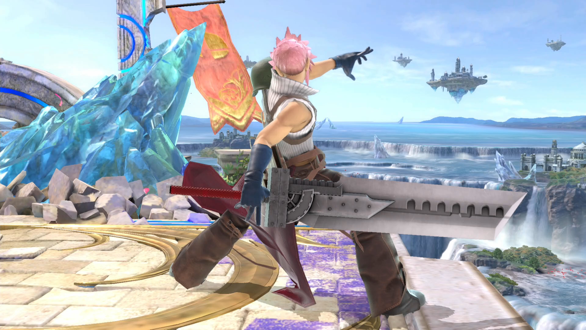 Lightning Inspired Cloud Mod for Super Smash Bros. Ultimate | SSBU Mods