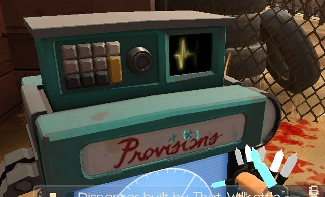 Turquoise vs Violet Engineer buildings [Team Fortress 2] [Mods]