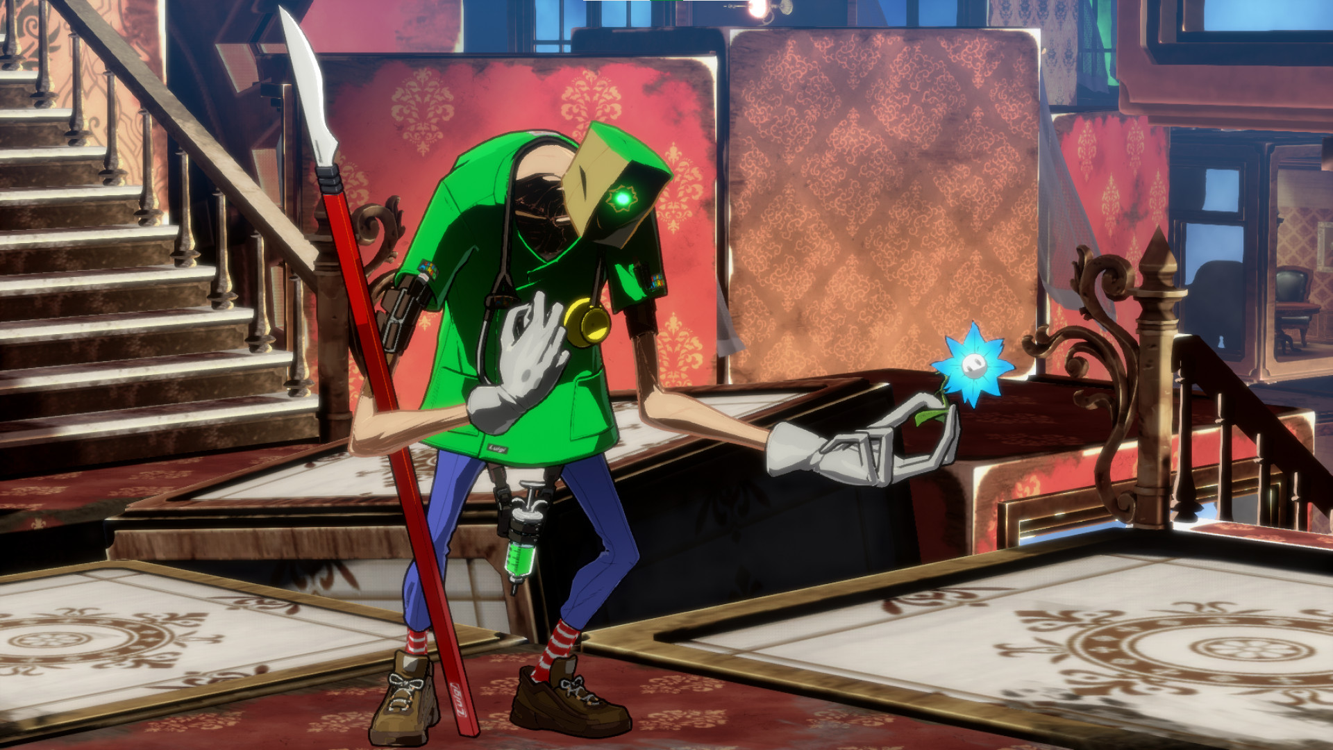 Luigi Faust Mod for GUILTY GEAR -STRIVE- | GGST Mods