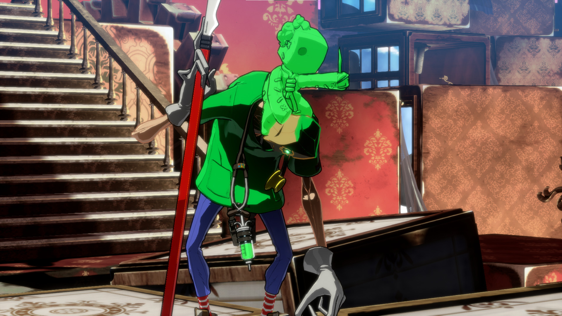 Luigi Faust Mod for GUILTY GEAR -STRIVE- | GGST Mods