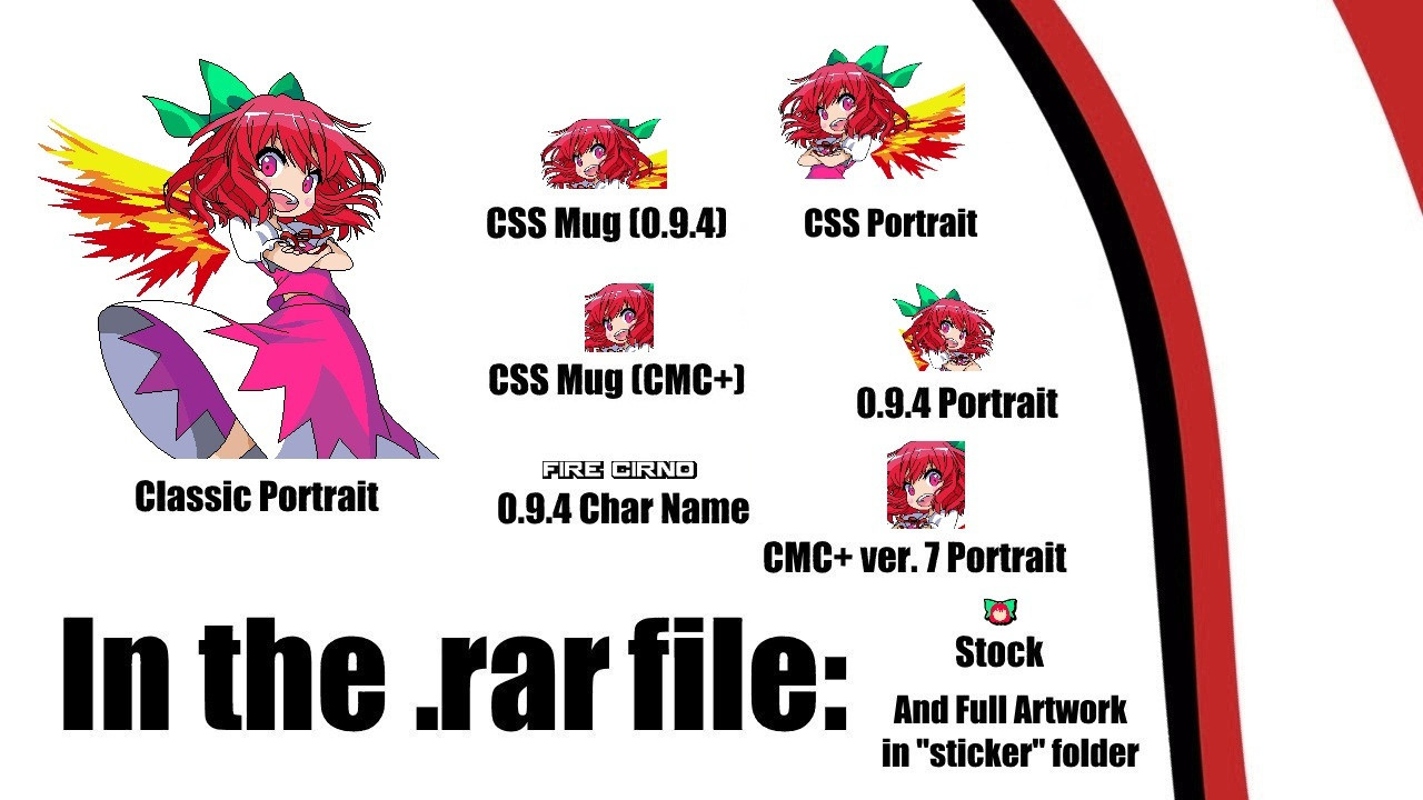 Fire Cirno's 2022 GFX [Super Smash Bros. Crusade] [Mods]