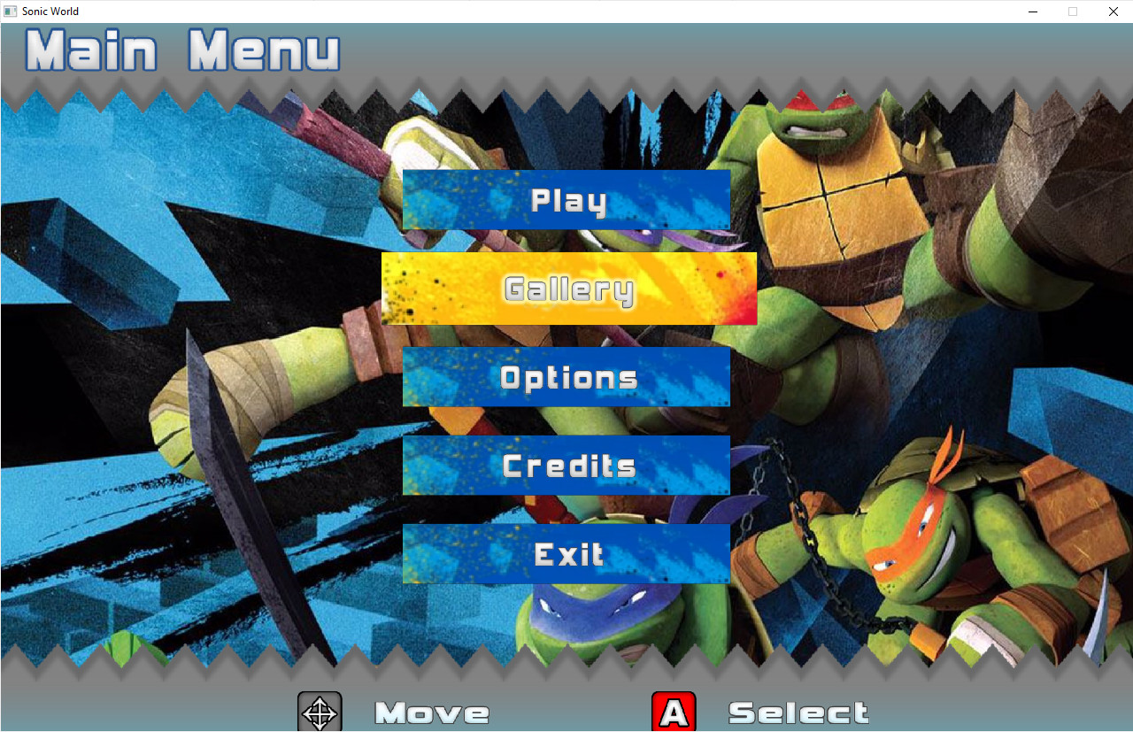 TMNT 2012 theme Mod for Sonic World | SW Mods