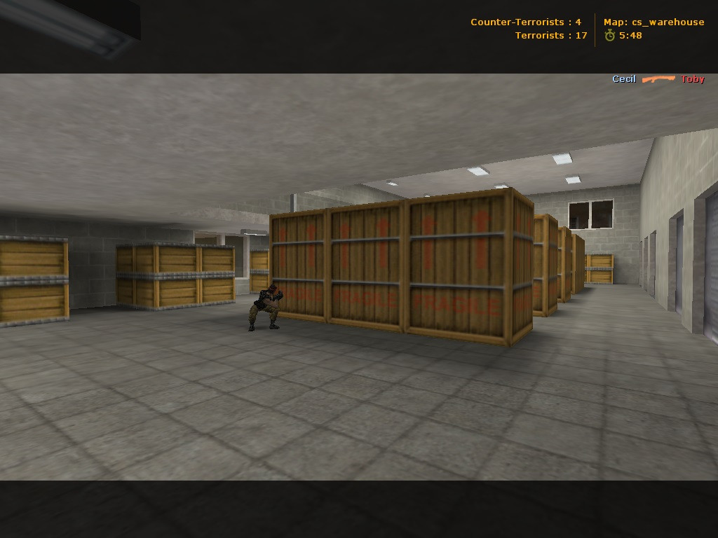 cs_warehouse Mod for Counter-Strike 1.6 | CS1.6 Mods