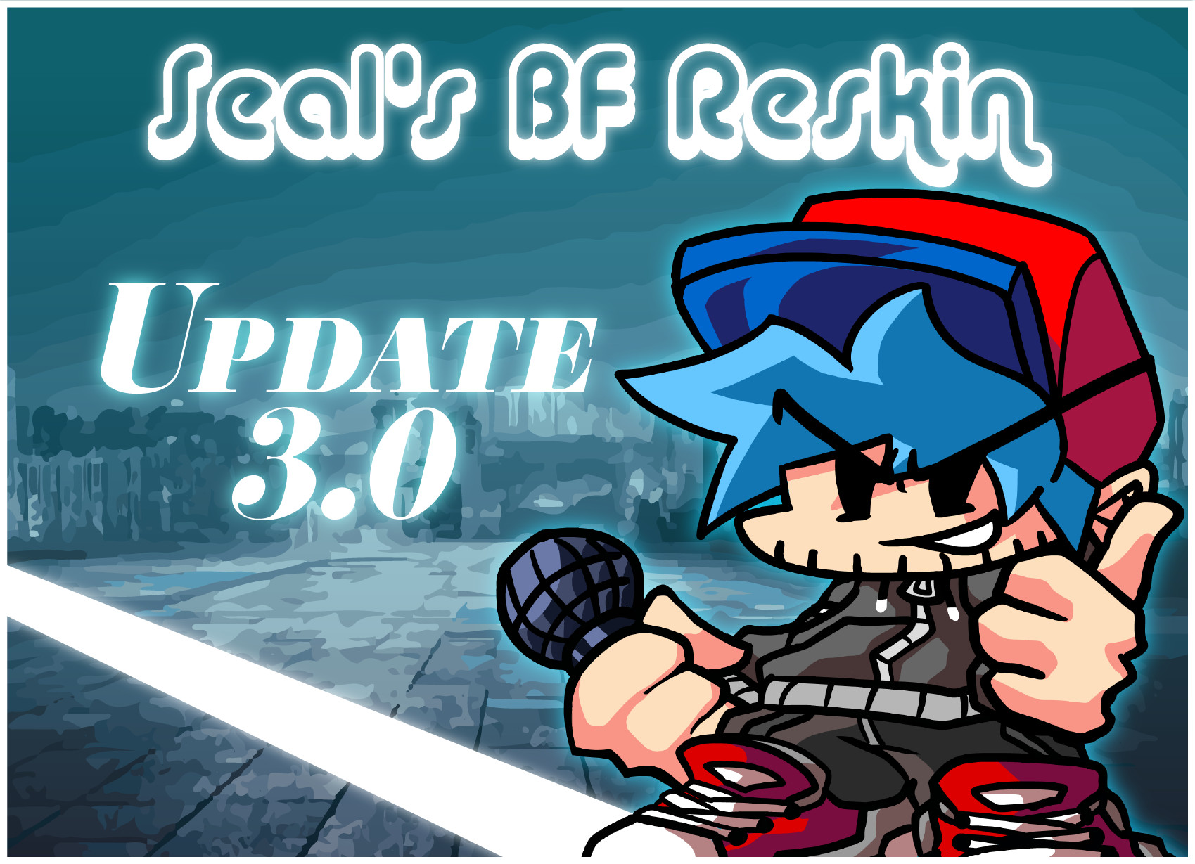 Seal's BF Reskin Mod for Friday Night Funkin' | FNF Mods