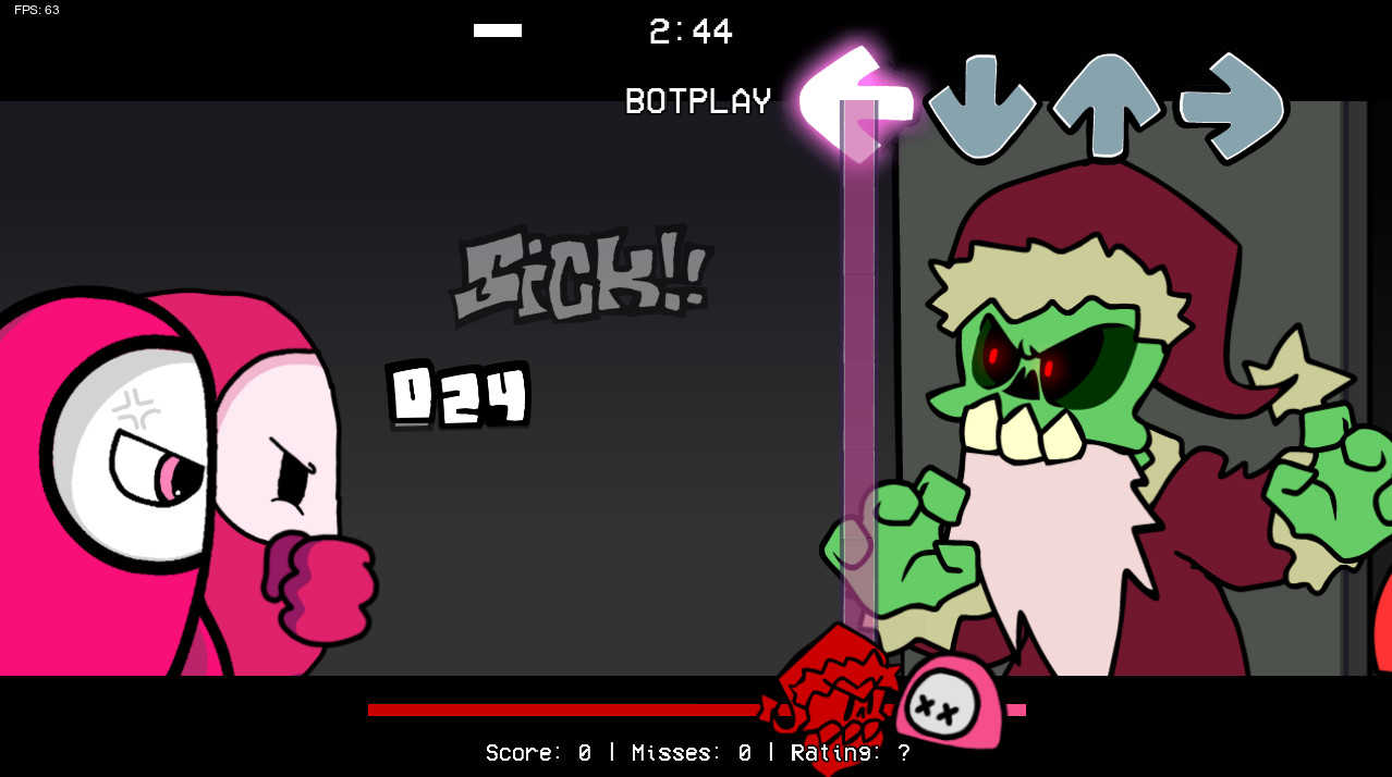 fnf holiday zanta skin Fall Guys Mod for Friday Night Funkin' | FNF Mods